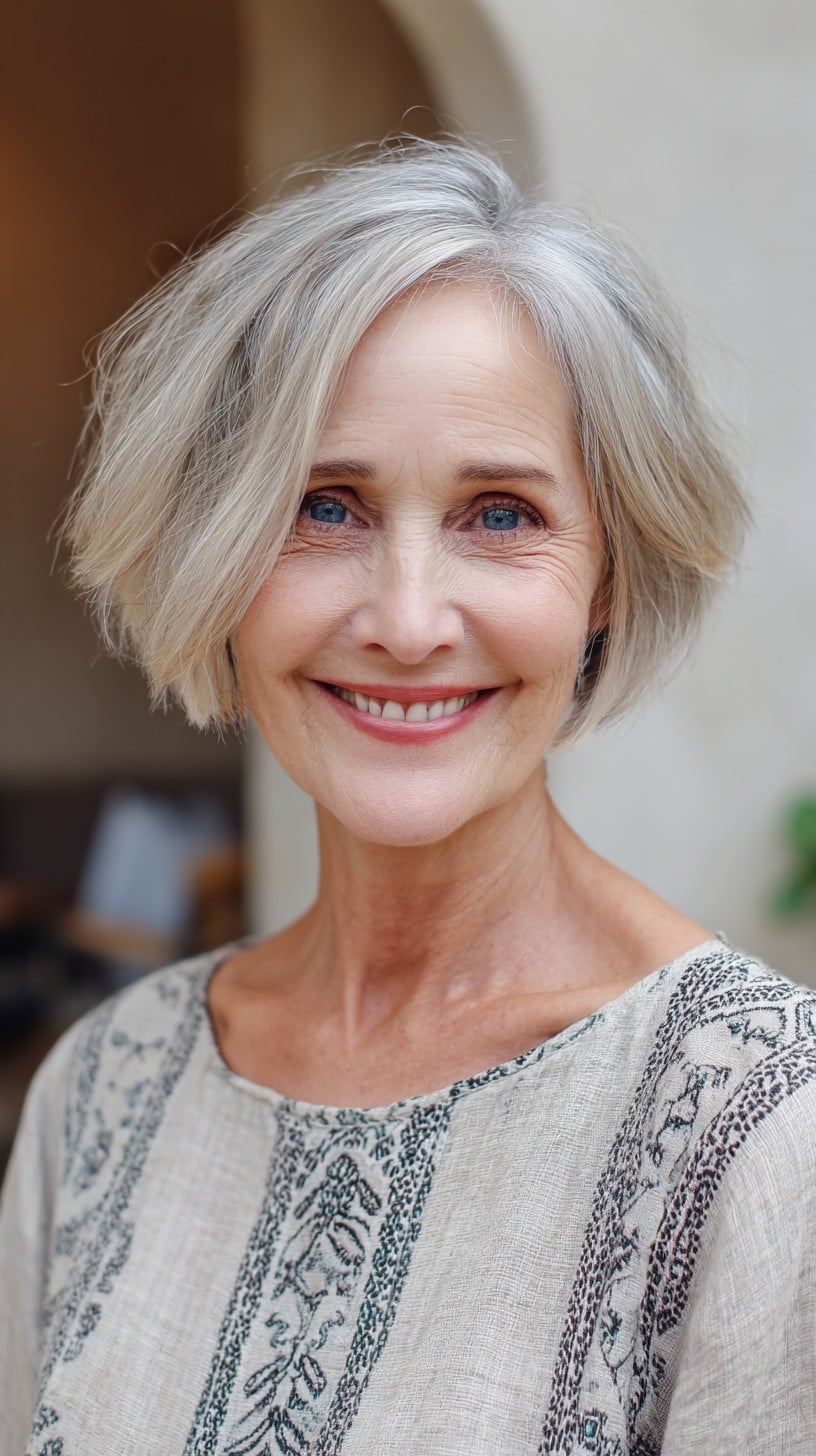 50 Volume-Boosting Bob Hairstyles for Older Women with Fine Hair in 2026