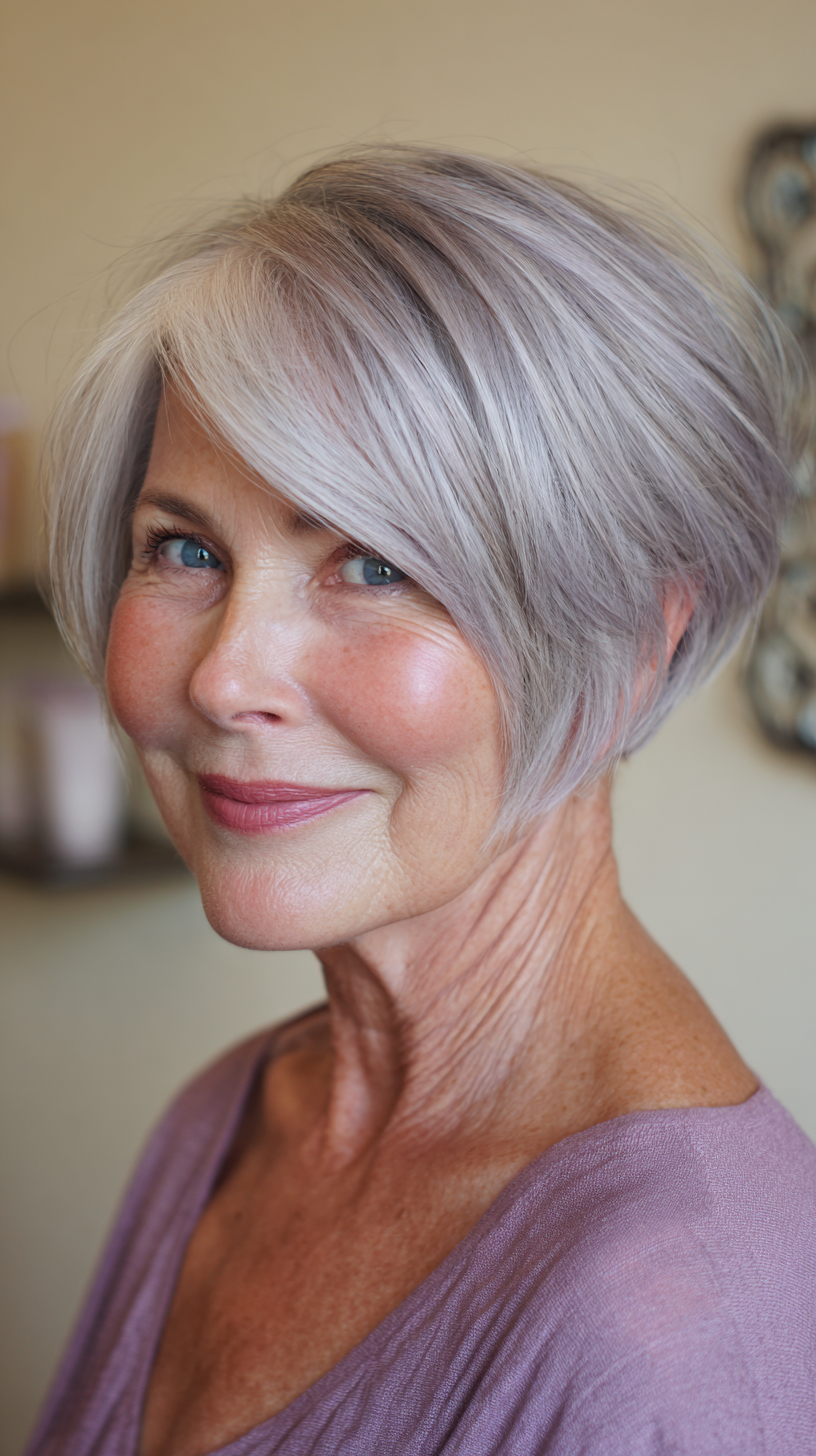 51 Flattering Short Stacked Bob Haircuts Women Over 50 Will Love in 2026