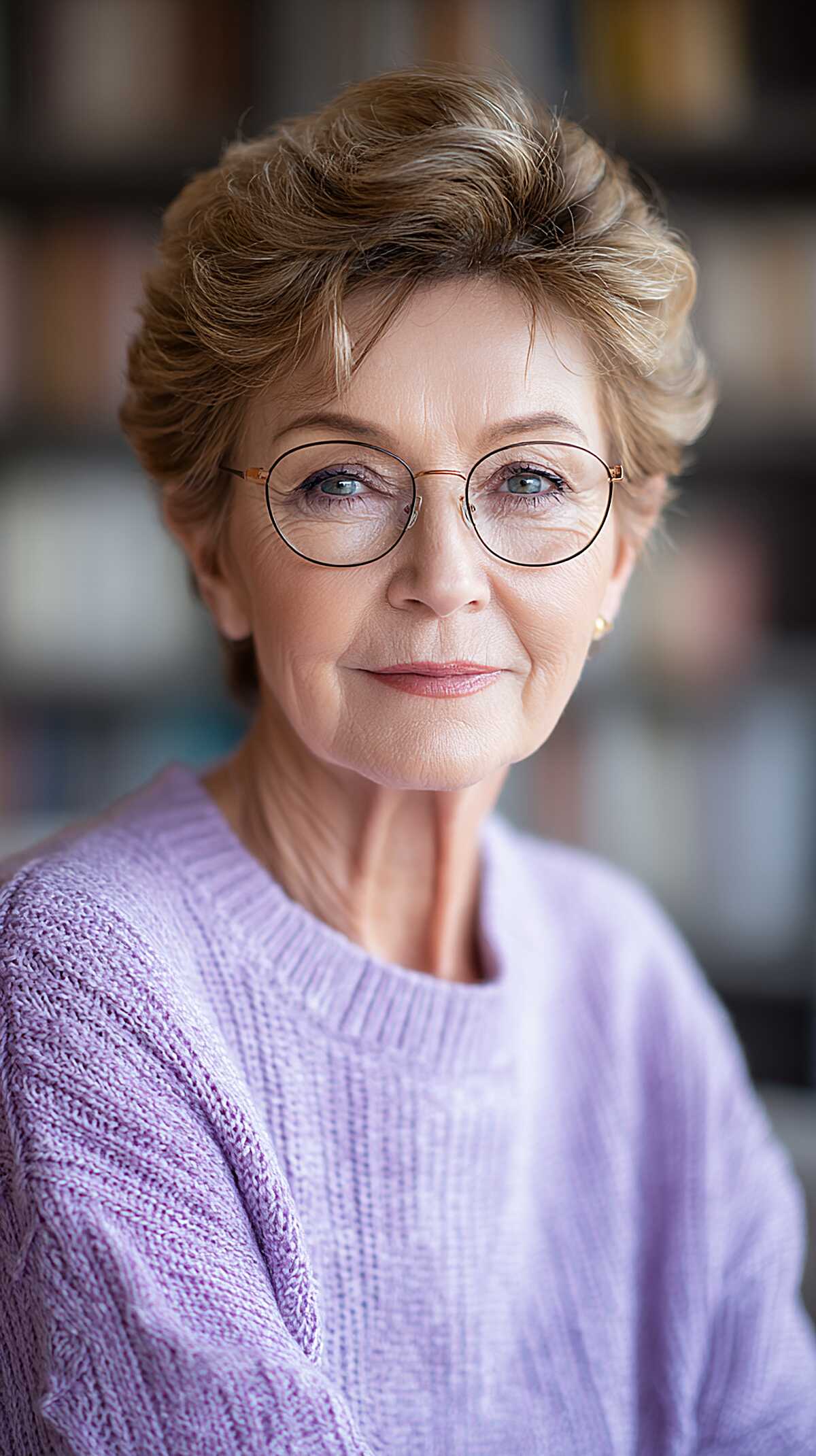 Ways Older Ladies with Glasses Can Rock Pixie Cuts