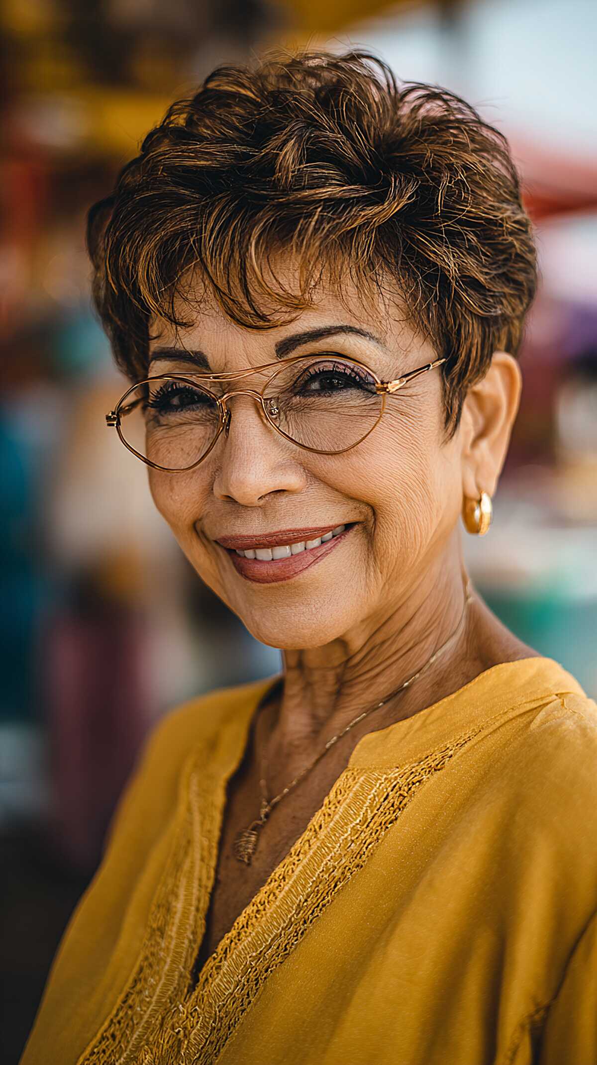 Ways Older Ladies with Glasses Can Rock Pixie Cuts