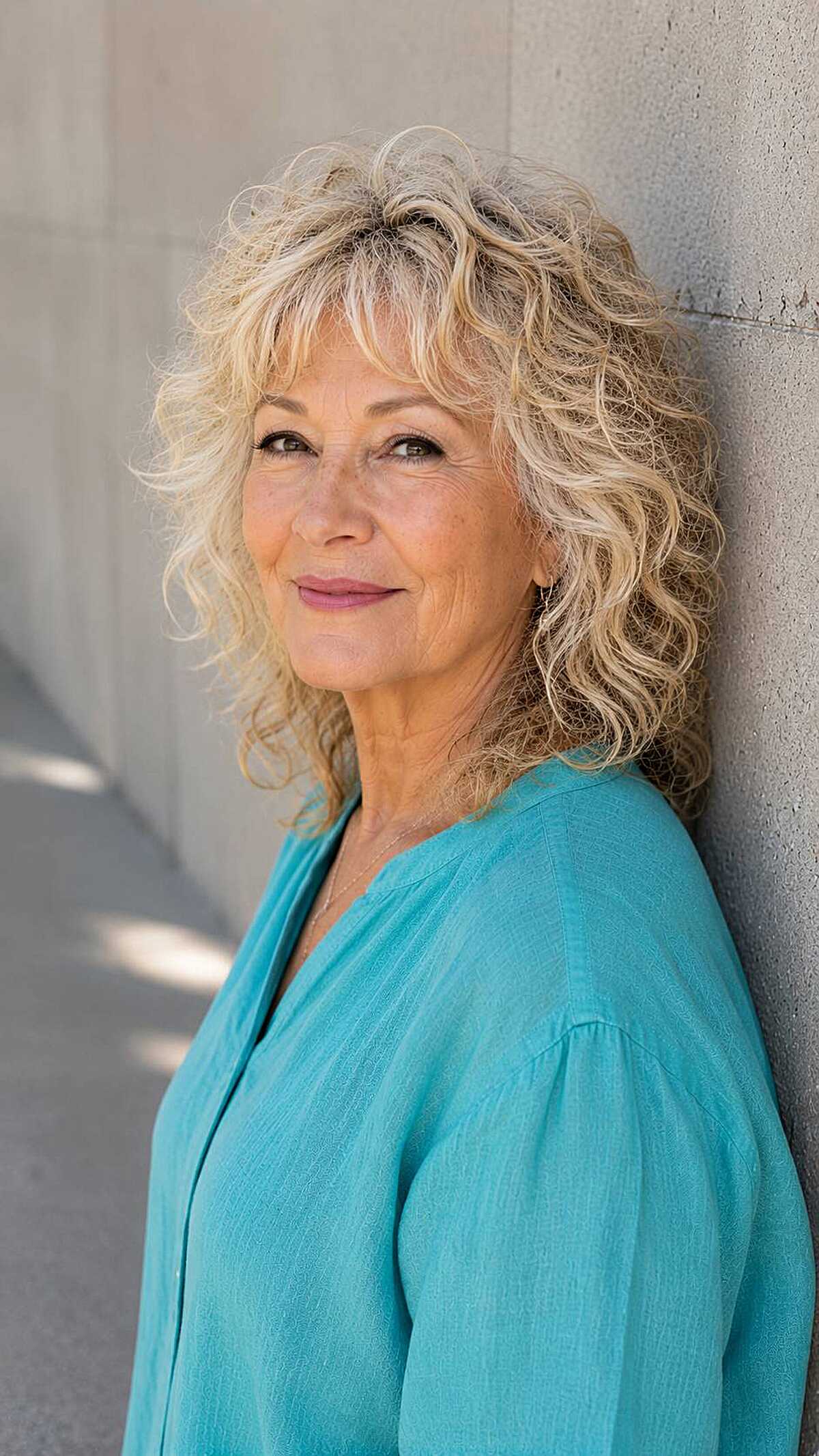 25 Most Flattering Curly Hairstyles for Women Over 70 - Kappers Magazine