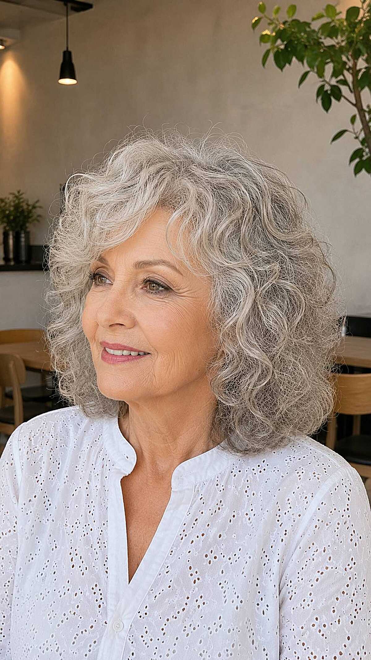 25 Most Flattering Curly Hairstyles for Women Over 70