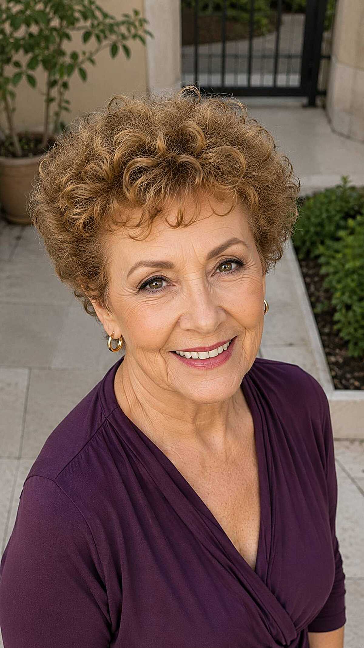 25 Most Flattering Curly Hairstyles for Women Over 70