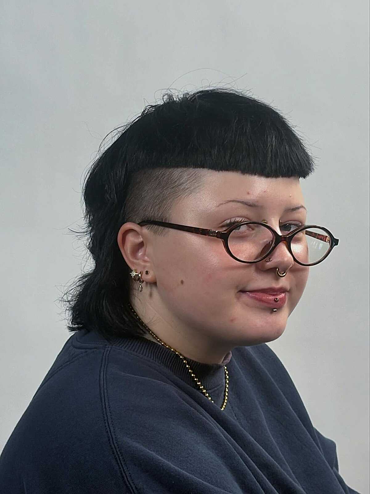 25 Edgy Goth Hair With Micro Bangs That Make a Statement - Kappers Magazine