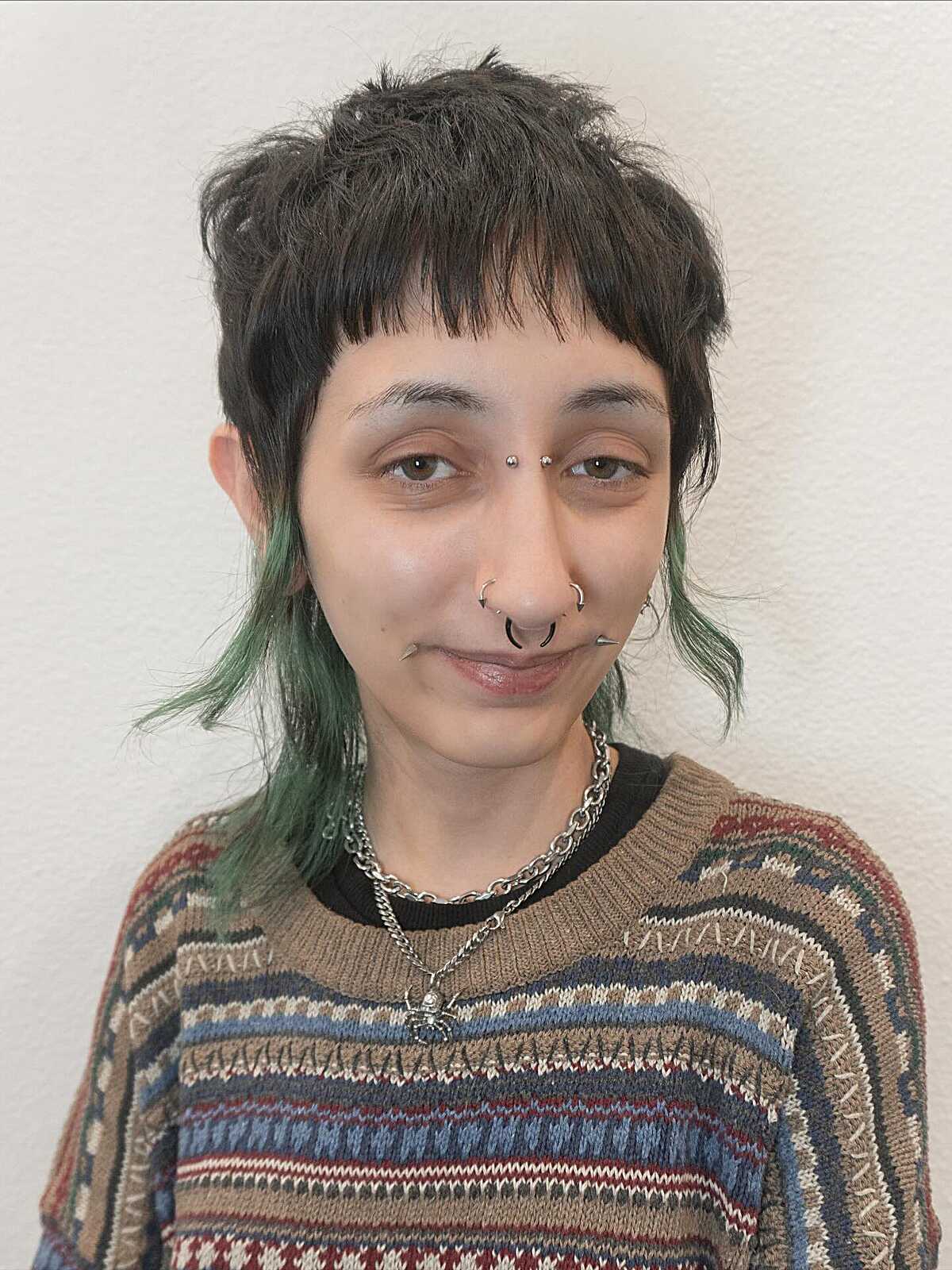 25 Edgy Goth Hair With Micro Bangs That Make a Statement - Kappers Magazine