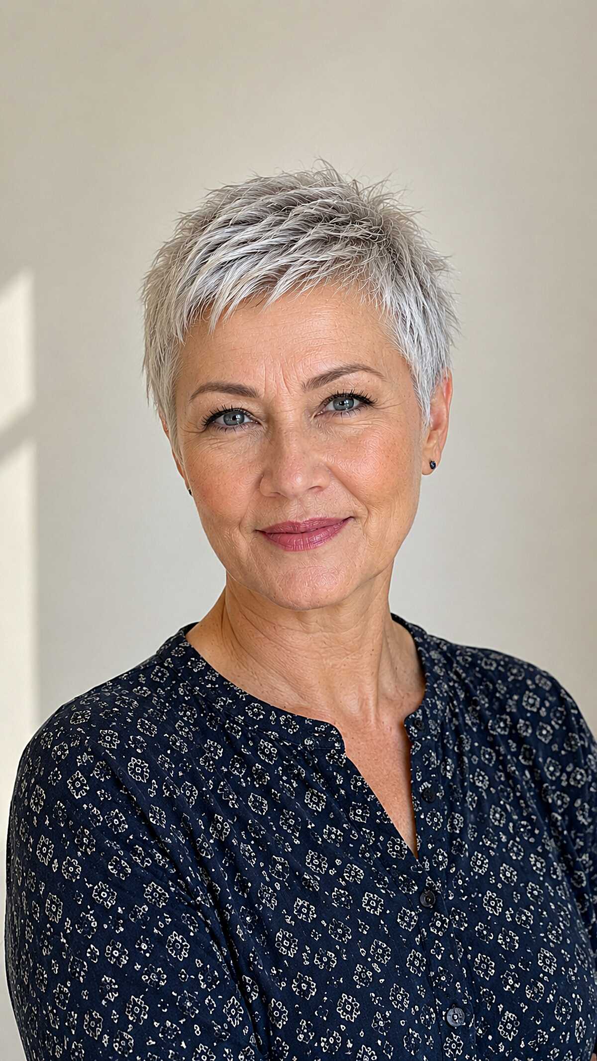 25 Youthful Very Short Pixie Cuts for Women Over 50